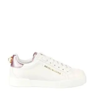Dolce & Gabbana Portofino Low-top Sneakers - White