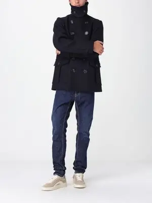 Dsquared2 Logo Patch Straight Leg Jeans