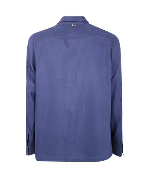 Paul Smith Wool Shirt Jacket - Blue
