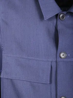 Paul Smith Wool Shirt Jacket - Blue