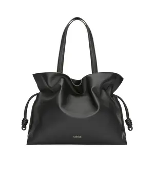 Loewe Flamenco Clutch Bag - Black