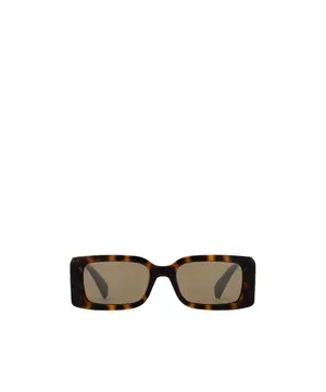 Gucci Rectangle Frame Sunglasses - Gray