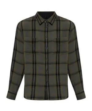 RAG  BONE Rag Bone Check Pattern Shirt
