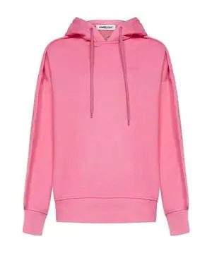 AMBUSH Hooded Sweater With Embroidered Logo - Pink
