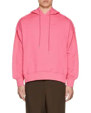 AMBUSH Hooded Sweater With Embroidered Logo - Pink