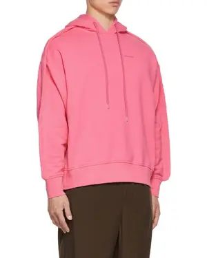 AMBUSH Hooded Sweater With Embroidered Logo - Pink