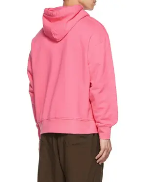 AMBUSH Hooded Sweater With Embroidered Logo - Pink
