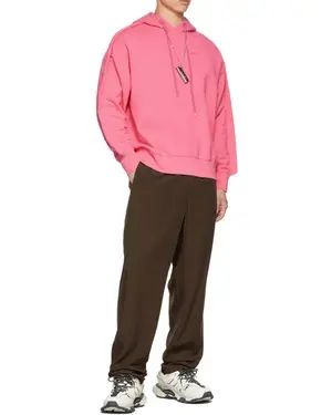 AMBUSH Hooded Sweater With Embroidered Logo - Pink