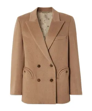 BLAZÉ MILANO Tailored Suit Jacket - Camel