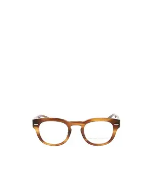 Barton Perreira Demarco Oval Frame Eyeglasses - Brown