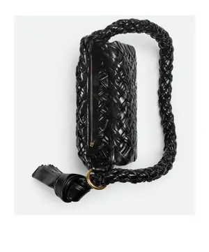 Bottega Veneta Kalimero Citt Woven Shoulder Bag
