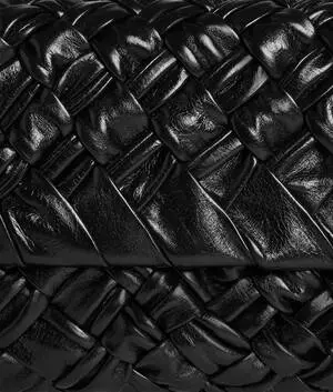Bottega Veneta Kalimero Citt Woven Shoulder Bag