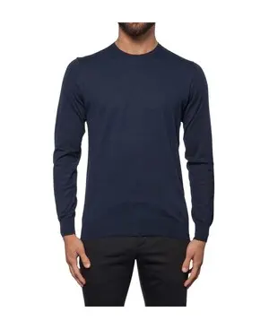 PAOLO PECORA Crewneck Knitted Jumper - Black