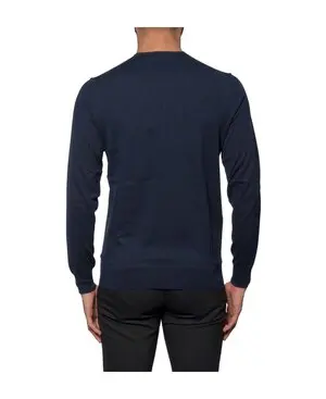 PAOLO PECORA Crewneck Knitted Jumper - Black