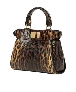 Fendi Nano Peekaboo Tote Bag