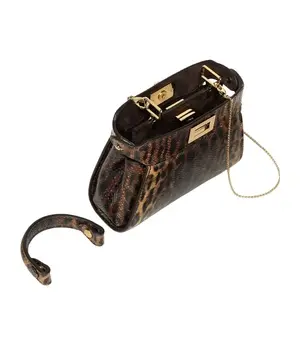 Fendi Nano Peekaboo Tote Bag
