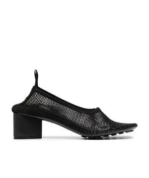 Bottega Veneta Mesh Pumps With Embossed Detail