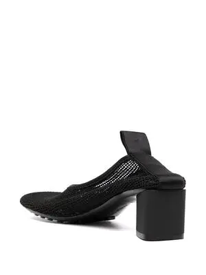 Bottega Veneta Mesh Pumps With Embossed Detail