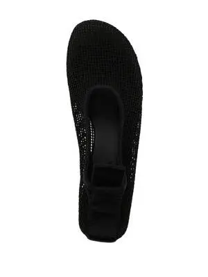 Bottega Veneta Mesh Pumps With Embossed Detail