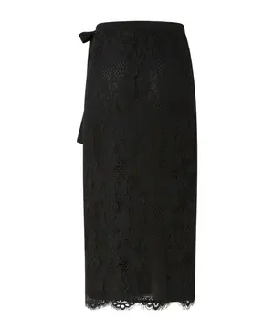 Pinko Galletta Lace Midi Skirt