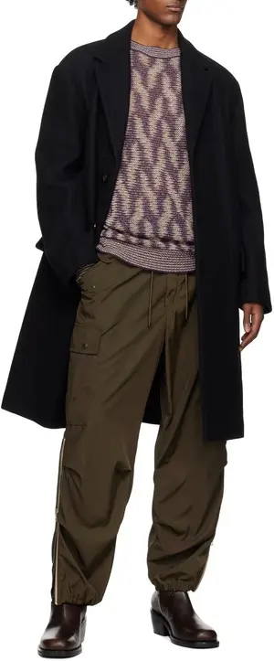 Dries Van Noten Patterned Long-sleeve Sweater