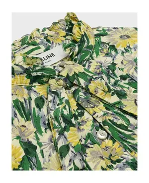 Celine Lavallière Blouse In Paquerette Crépon