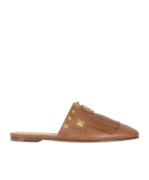 Valentino Garavani Plaster Caster Slip-on Mules With Rivet Detailing