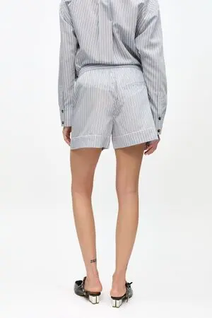 GANNI Striped Boxer Shorts - Multicolor