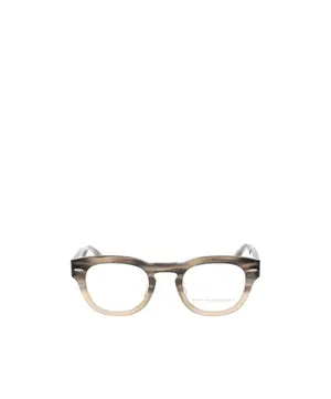 Barton Perreira Demarco Oval Frame Eyeglasses - Brown