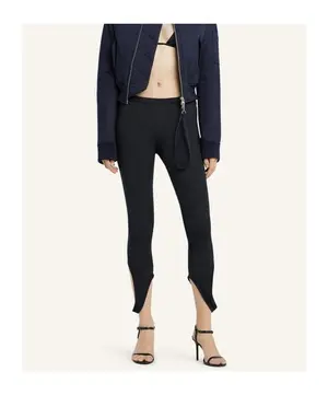 COURREGES Courrges Capri Ankle Strap Leggings