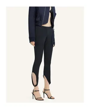 COURREGES Courrges Capri Ankle Strap Leggings