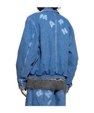 Marni Denim Logo-print Jacket