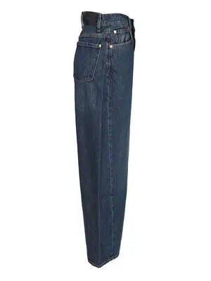 7 For All Mankind High-waist Wide-leg Jeans - Blue