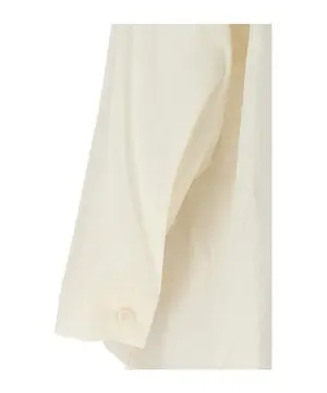 Issey Miyake Crinkled Shirt With Folded Collar