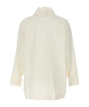 Issey Miyake Crinkled Shirt With Folded Collar