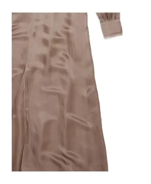Acne Studios V-neck Long Sleeve Button Dress