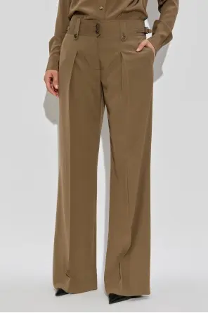 TOM FORD Pleated High-waist Trousers