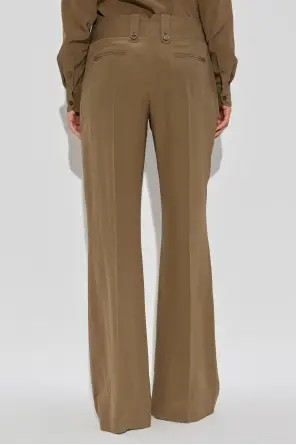 TOM FORD Pleated High-waist Trousers