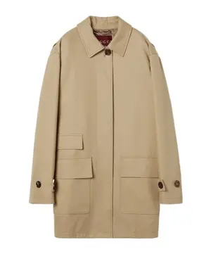 Gucci Heavy Drill Coat - Beige