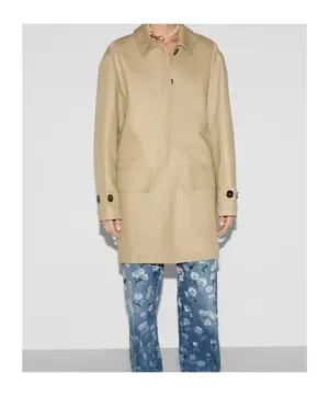 Gucci Heavy Drill Coat - Beige