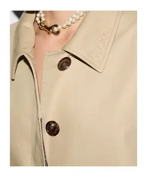 Gucci Heavy Drill Coat - Beige