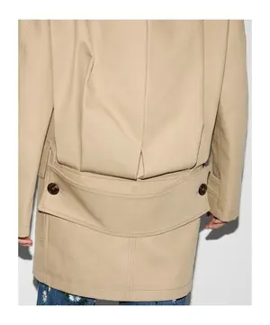 Gucci Heavy Drill Coat - Beige