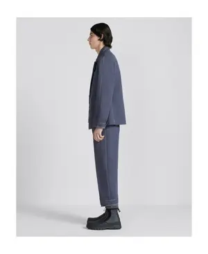 Dior Straight-leg Trousers With Augen Yarn Detail