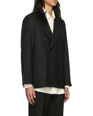 Our Legacy Double-breasted Jacket - Black