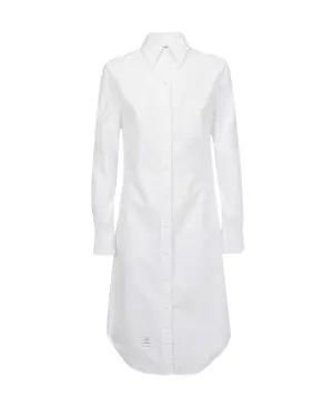 Thom Browne Long Sleeve Shirt Dress - No