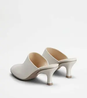 TOD'S Mid Heel Slip-on Mules