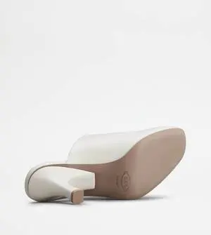 TOD'S Mid Heel Slip-on Mules