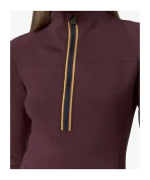 K-WAY High Collar Zip Up Mini Dress