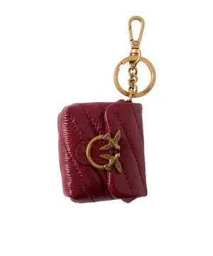 Pinko Love Bag Puff Airpods Case - Red