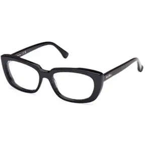 Max Mara Rectangle Frame Eyeglasses - Black